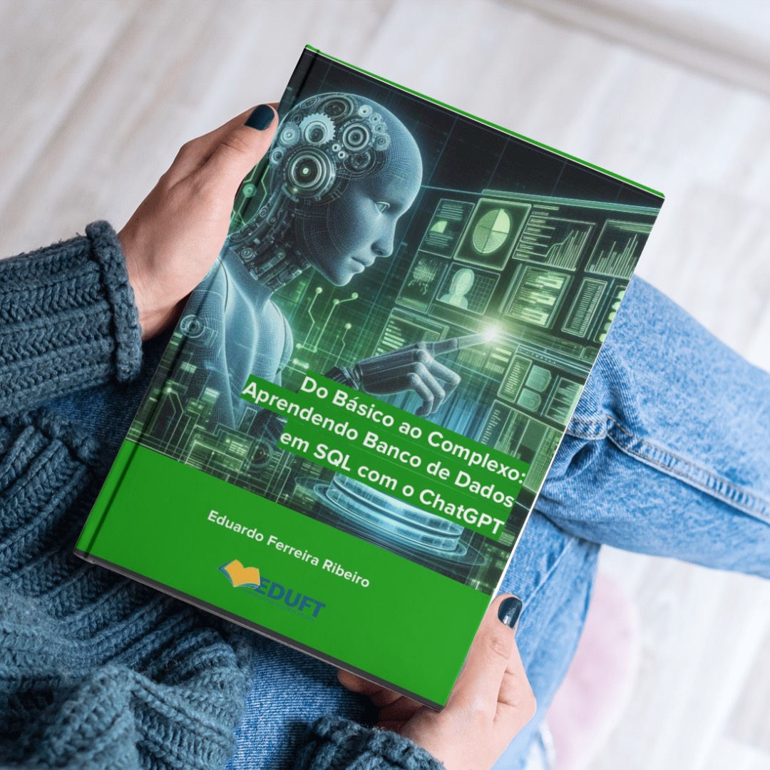EdUFT lança livro gratuito sobre bancos de dados e SQL