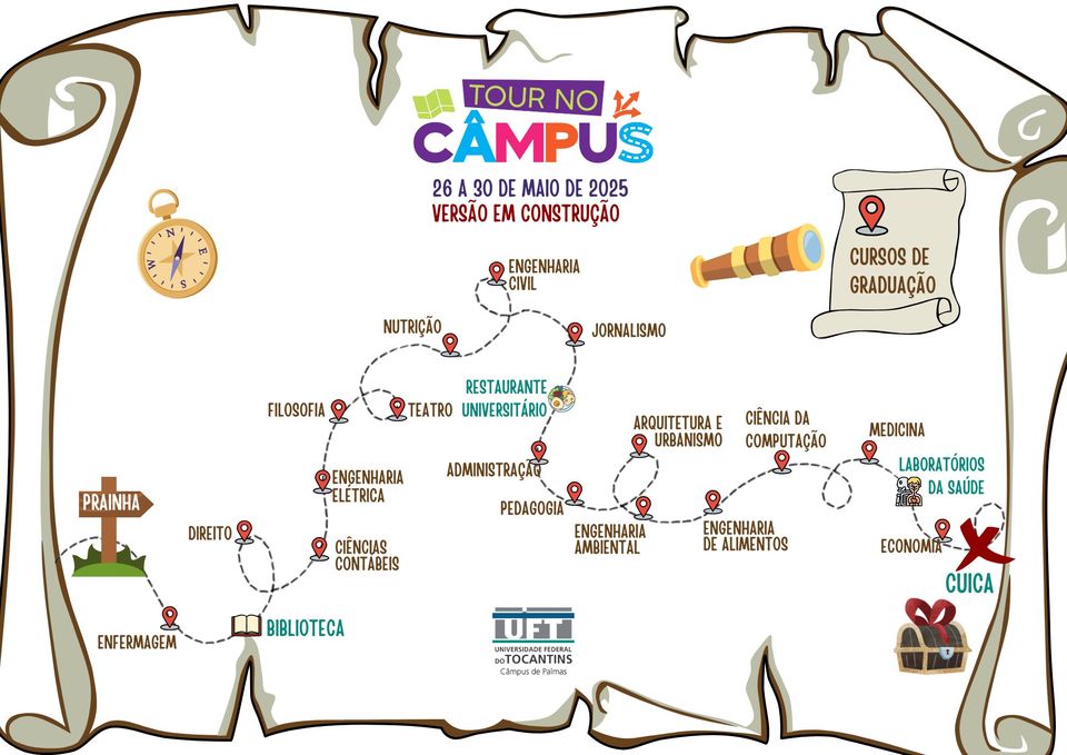 UFT realiza Tour no Câmpus de Palmas com a participação de mais de 900 ...