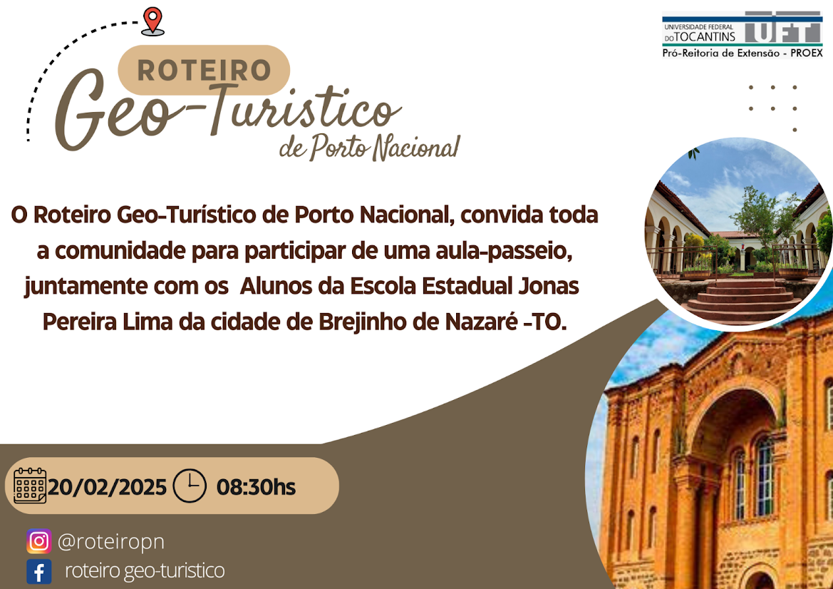 Roteiro Geo-Turístico de Porto Nacional retorna em 2025 com novidades