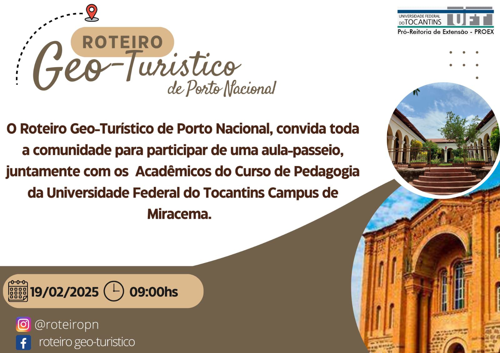 Roteiro Geo-Turístico de Porto Nacional retorna em 2025 com novidades