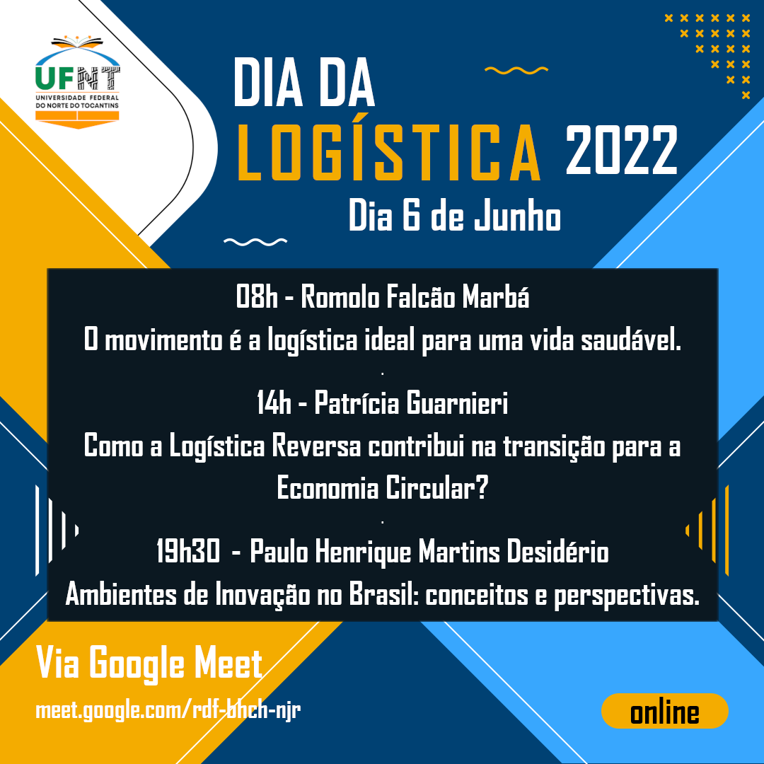 Dia da Logística (6 de junho) será comemorado com palestras on-line